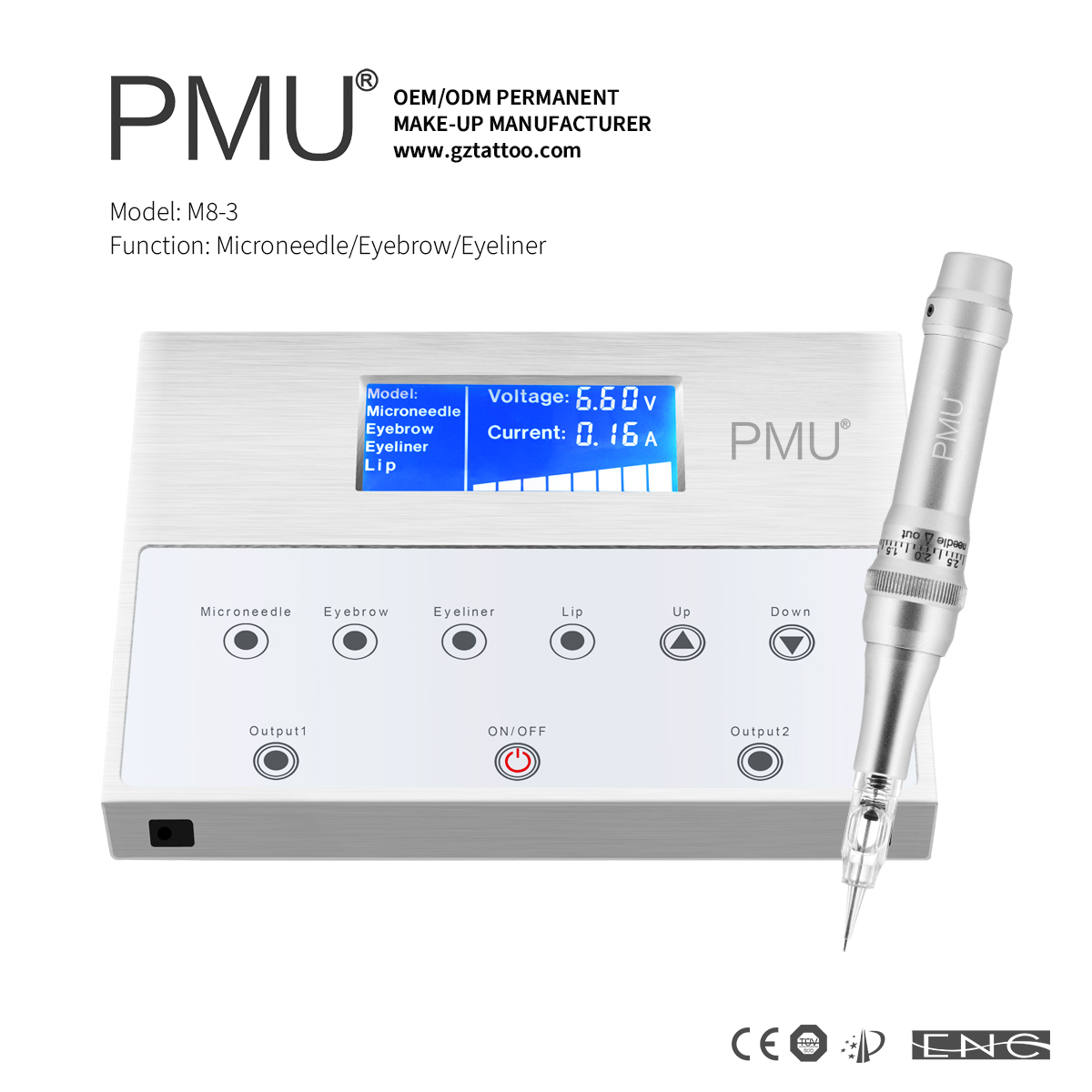 PMU M8-3 Digital Intelligent Permanent Makeup Machine - PMU permanent ...