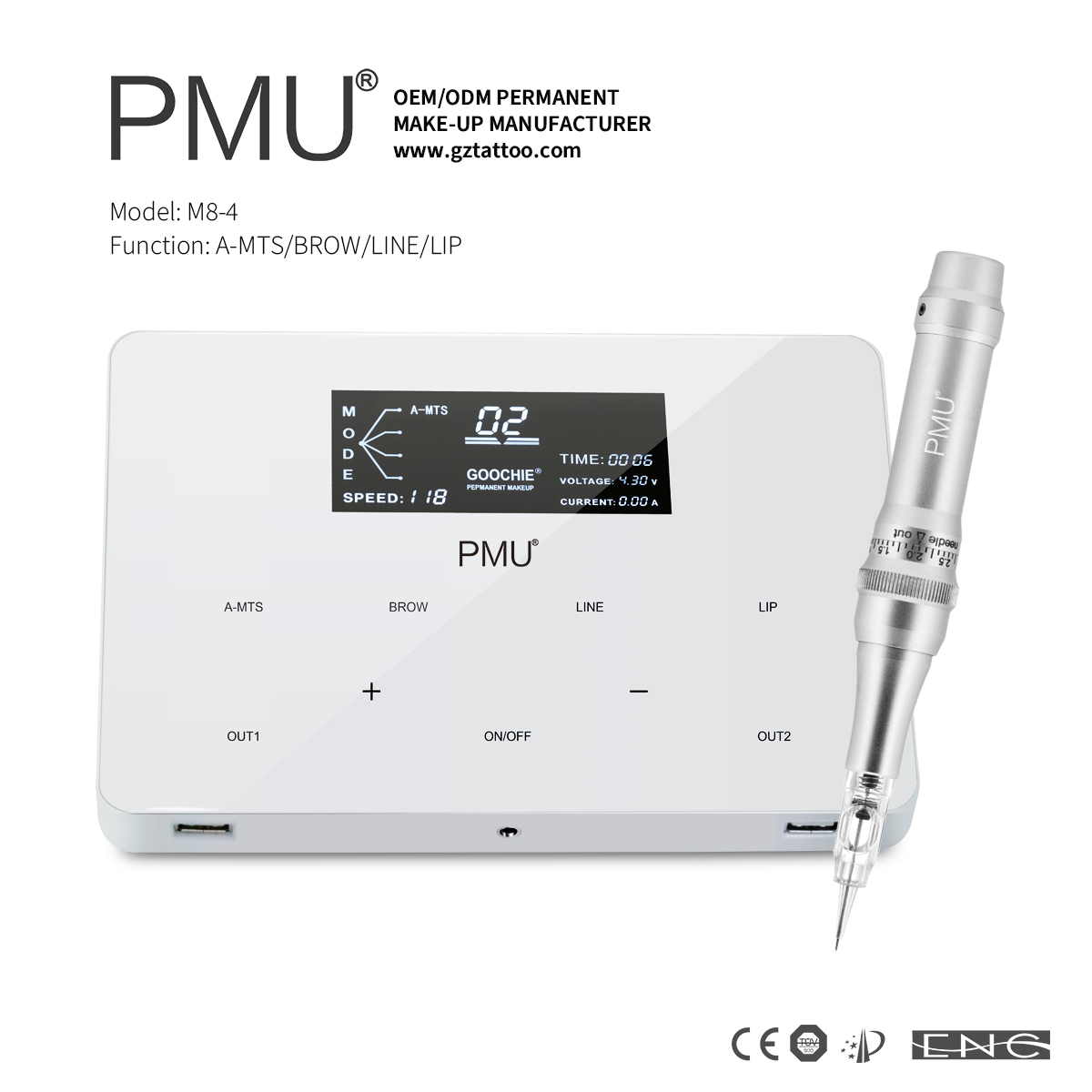PMU M8-4 Digital Intelligent Permanent Makeup Machine - PMU permanent ...